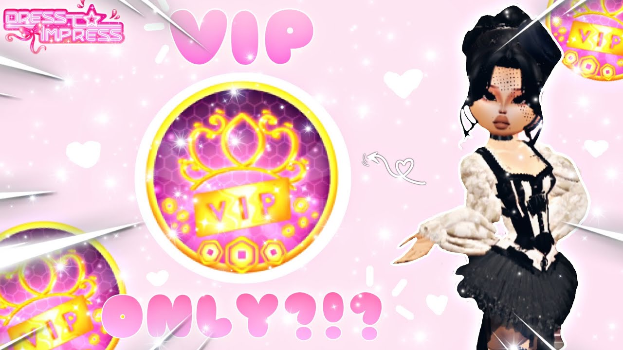 Only using *VIP* items in DRESS to IMPRESS - YouTube