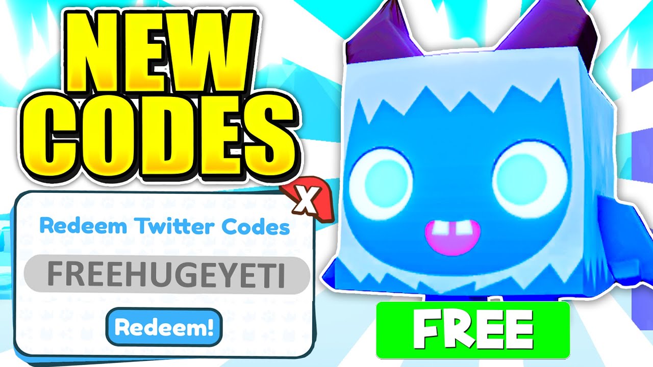 😱NEW FREE *EXCLUSIVE* HARDCORE PET CODES in PET SIMULATOR X -(Roblox ...