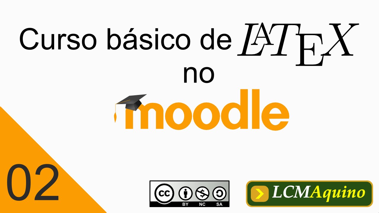 02. Curso Básico de LaTeX no Moodle - Comandos básicos - YouTube
