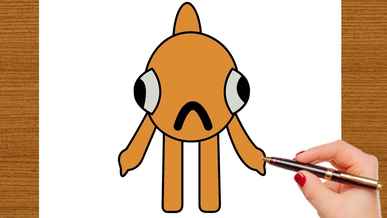 How to Draw Steve le Poisson! My Fish Art Guide - YouTube