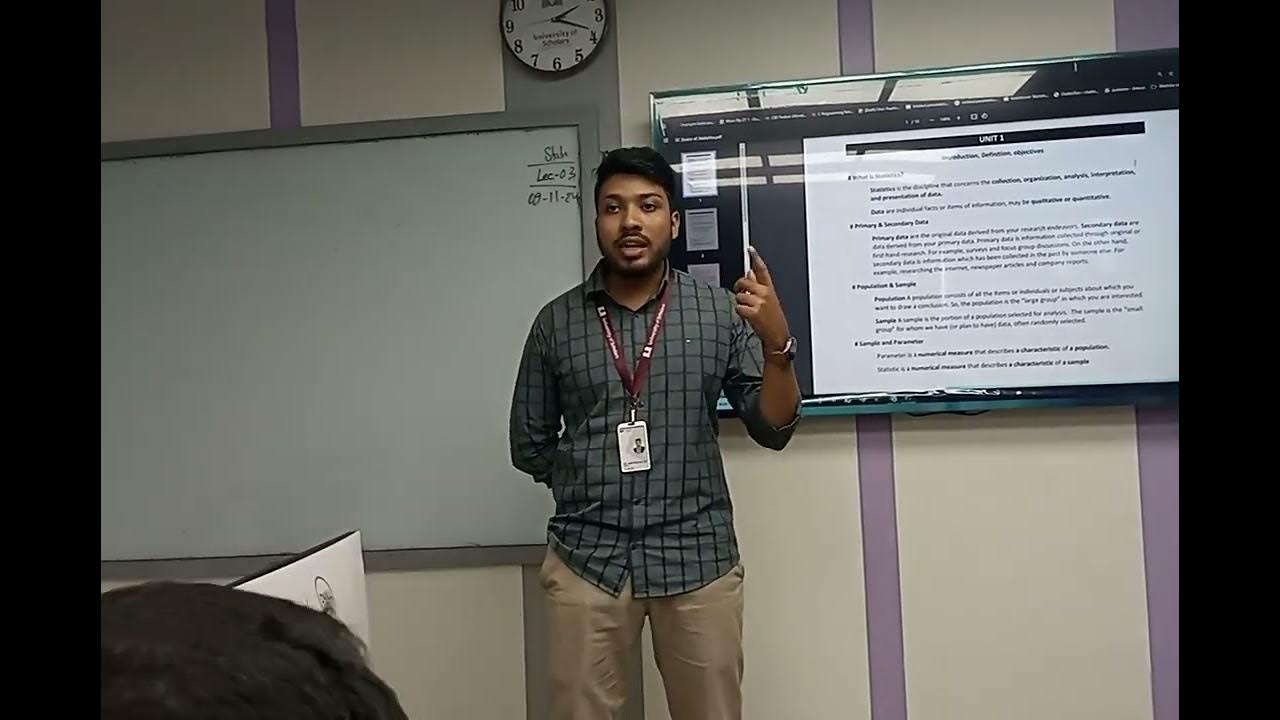 Statistics | Lecture- 03 | CSE | Ashif Mahmud Joy| University of Scholars - YouTube