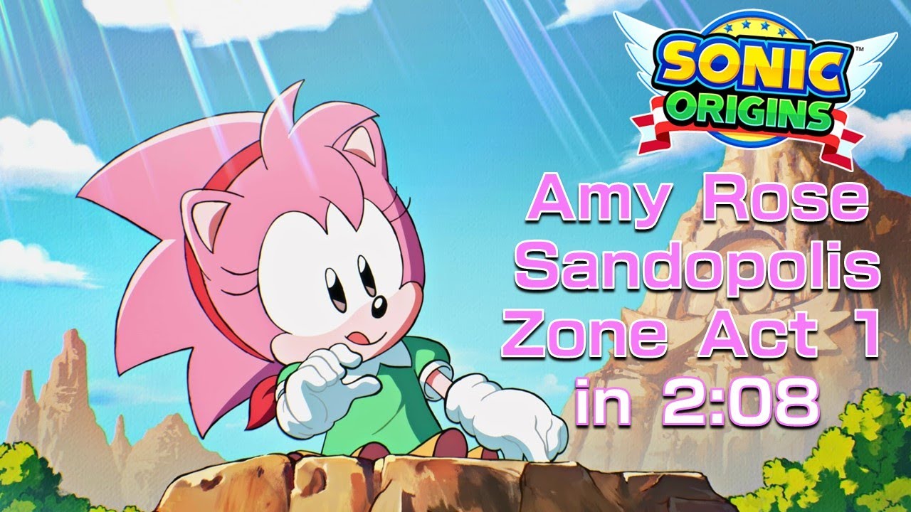 Amy Rose - Sandopolis Zone Act 1 IL in 2:08.00 (Sonic Origins Plus ...