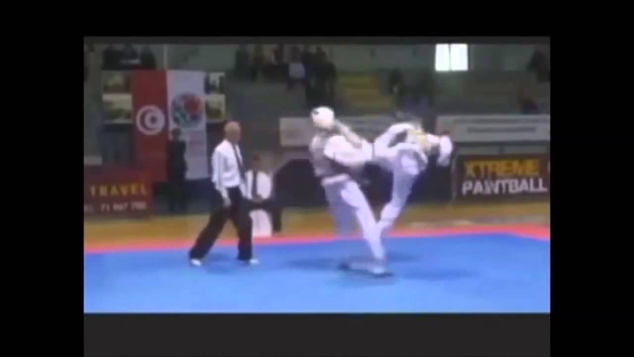 Taekwondo Deadly, Fast & Best Knockout Kicks in HD 720p - YouTube