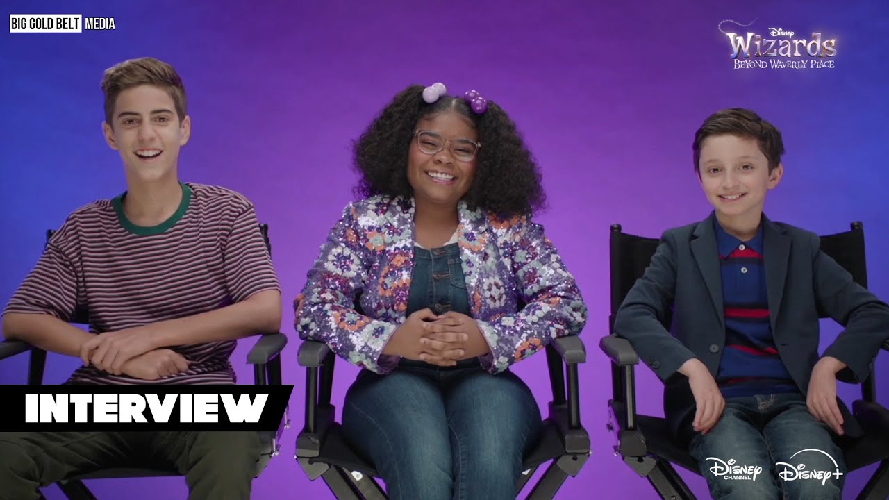 Alkaio Thiele, Taylor Cora & Max Matenko Interview | Disney's “Wizards ...