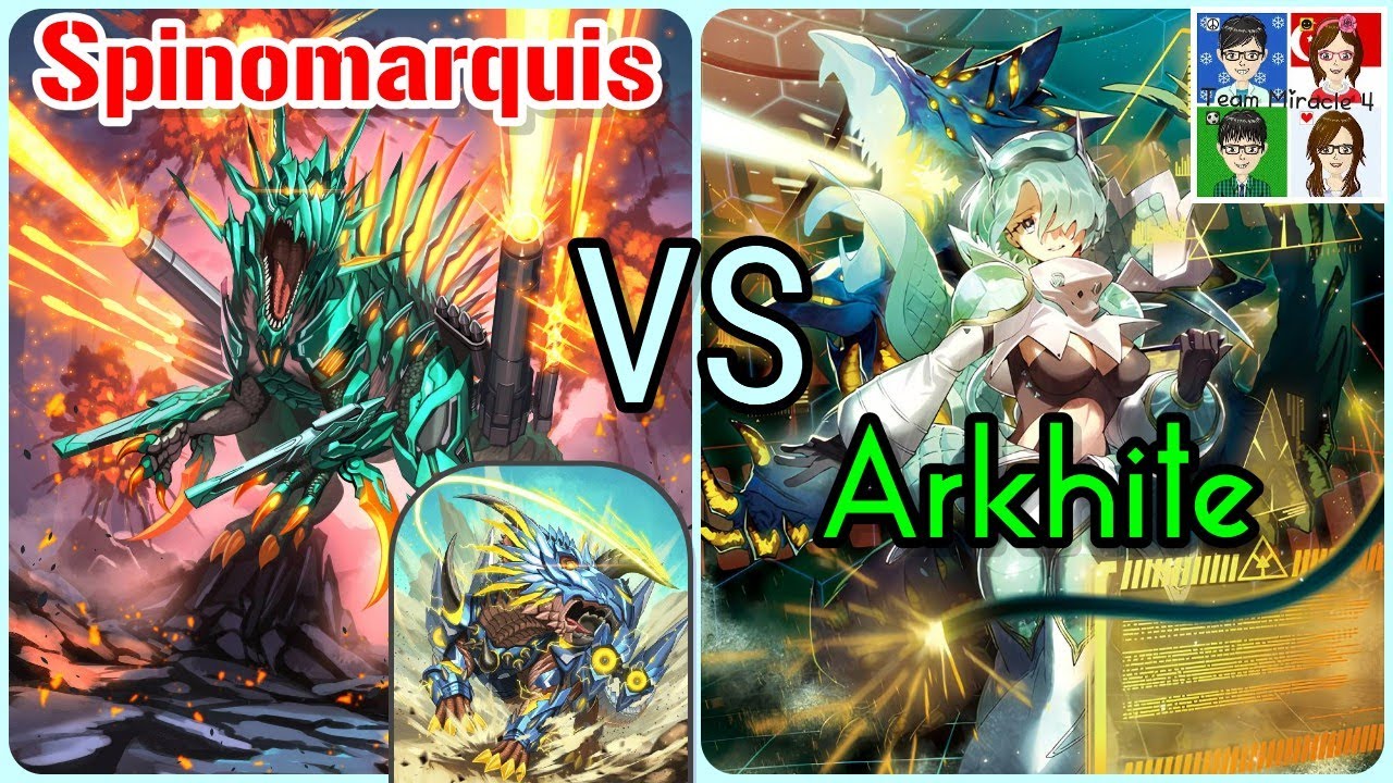 Dinodragons VS Kaiju | Spinomarquis VS Arkhite | Cardfight Vanguard ...