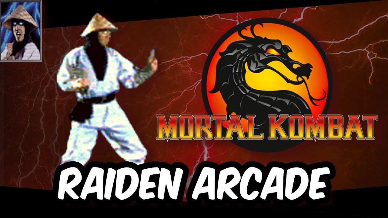 Mortal Kombat (1992) RAIDEN Arcade | MK Gameplay - YouTube