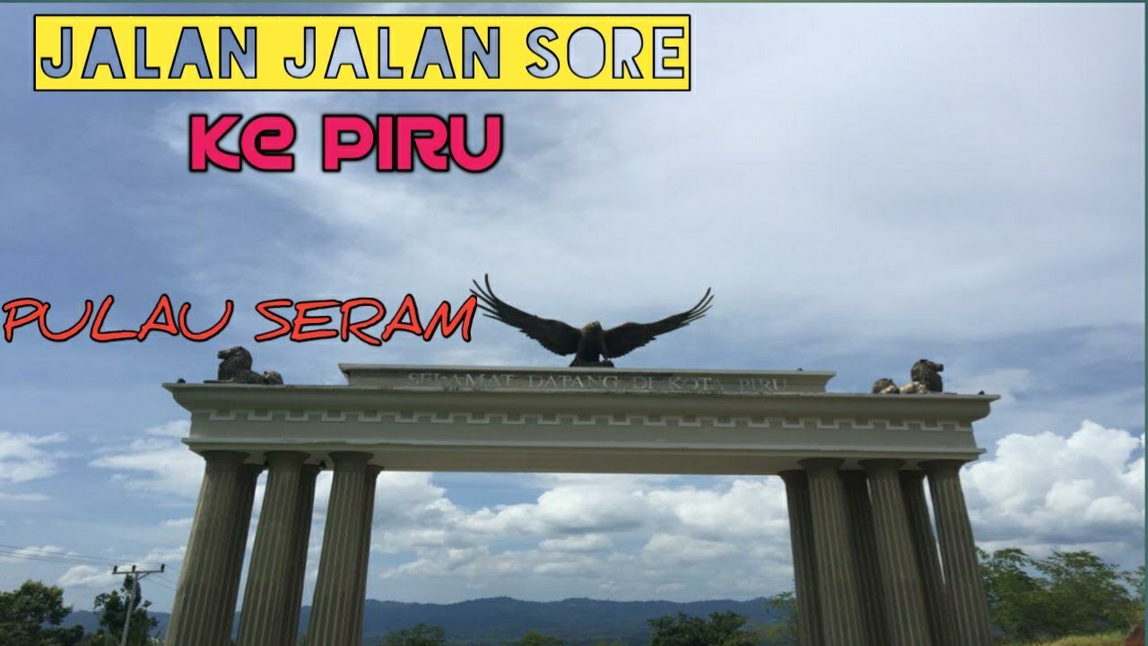 PERJALANAN DARI PULAU AMBON KE PULAU SERAM - YouTube