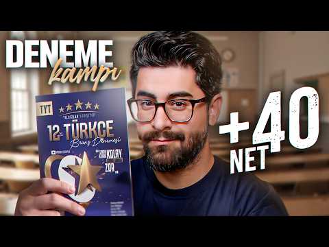 TYT TÜRKÇE DENEME KAMPI 2026 (DENEME 6 - BÖLÜM 1 ve 2)🔥YILDIZLAR YARIŞIYOR