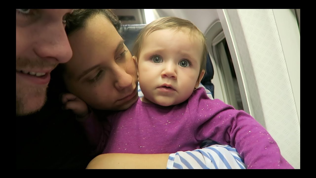BABY'S FIRST FLIGHT! - YouTube