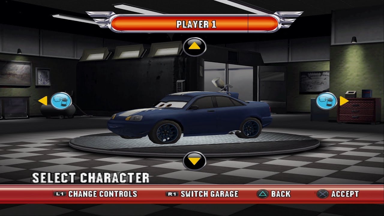 Cars Race-O-Rama PS2 - Doc's Racing Student Gameplay (PCSX2) - YouTube