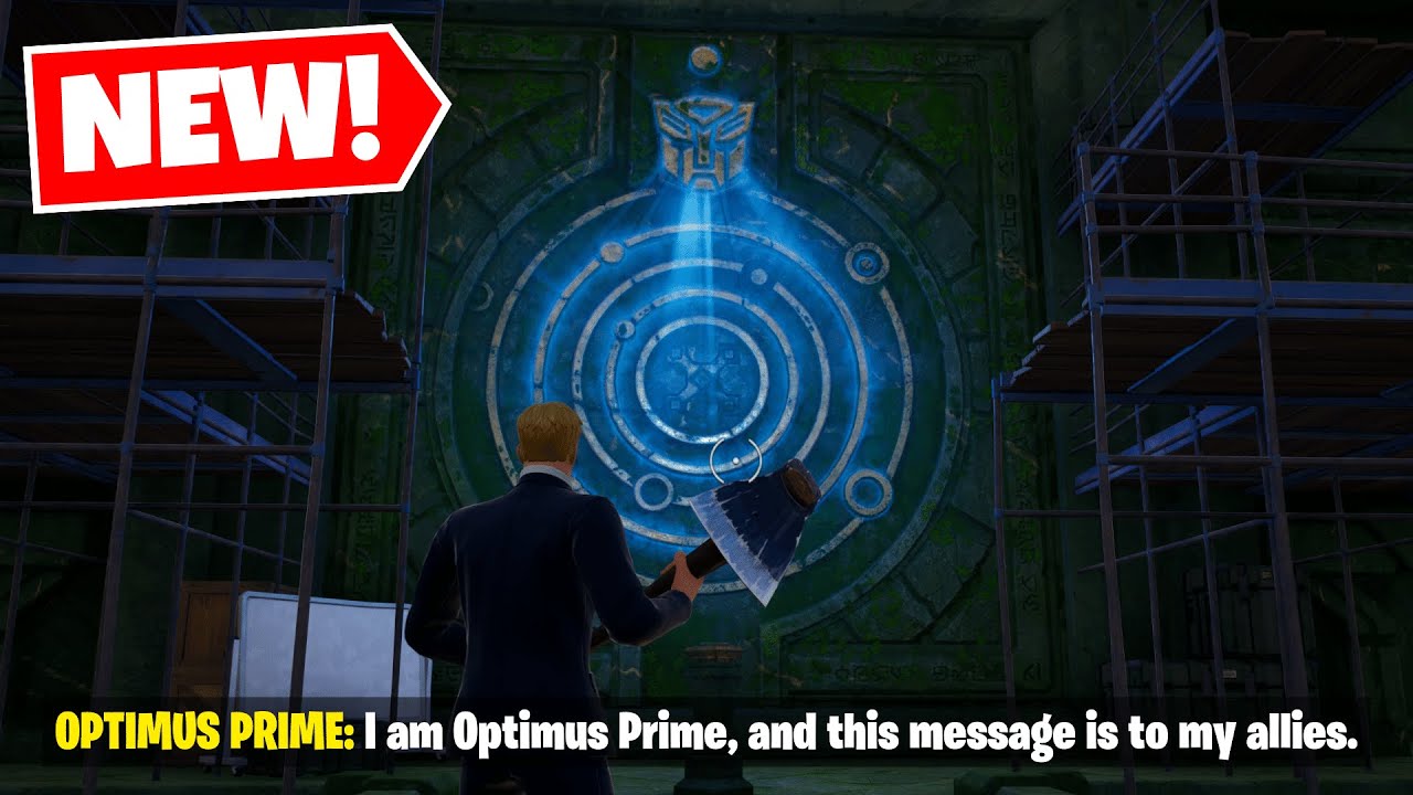 Fortnite New Optimus Prime Event - YouTube