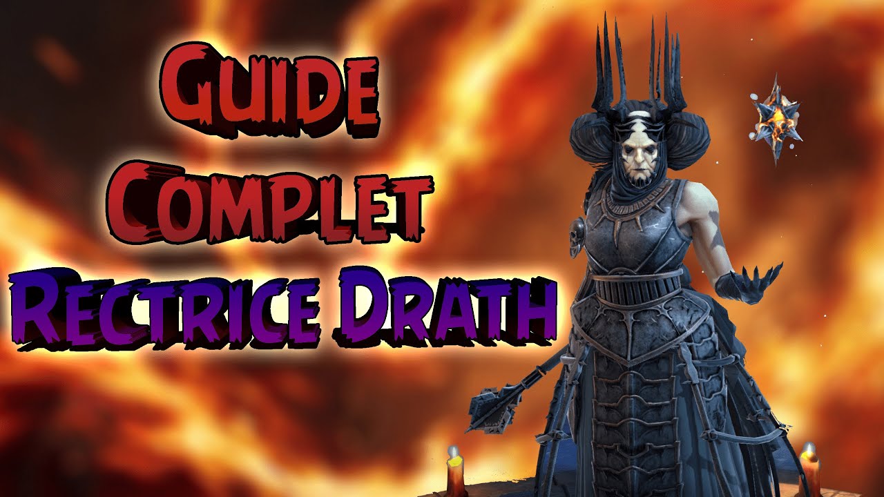 GUIDE COMPLET SUR RECTRICE DRATH - Top Épique Soutien : Raid Shadow ...