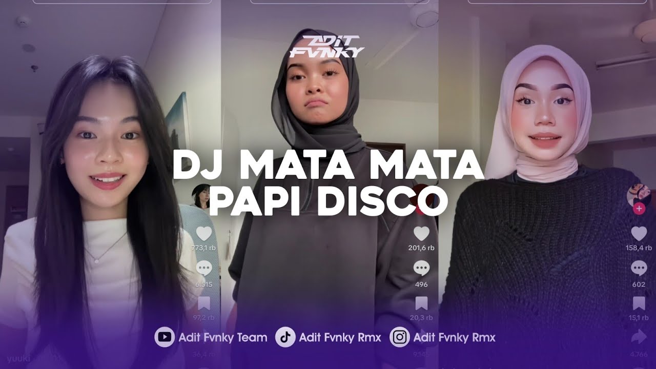DJ MATA MATA PAPI DISCO REMIX | TREND PAPI DISCO VIRAL TIK TOK TERBARU 2025 - YouTube