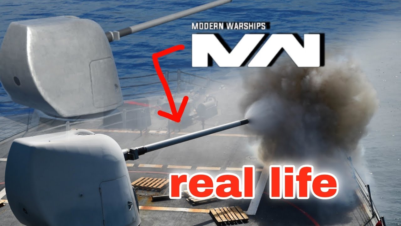 Modern Warship Cannon in real life, part 3. Modern Warship didunia ...