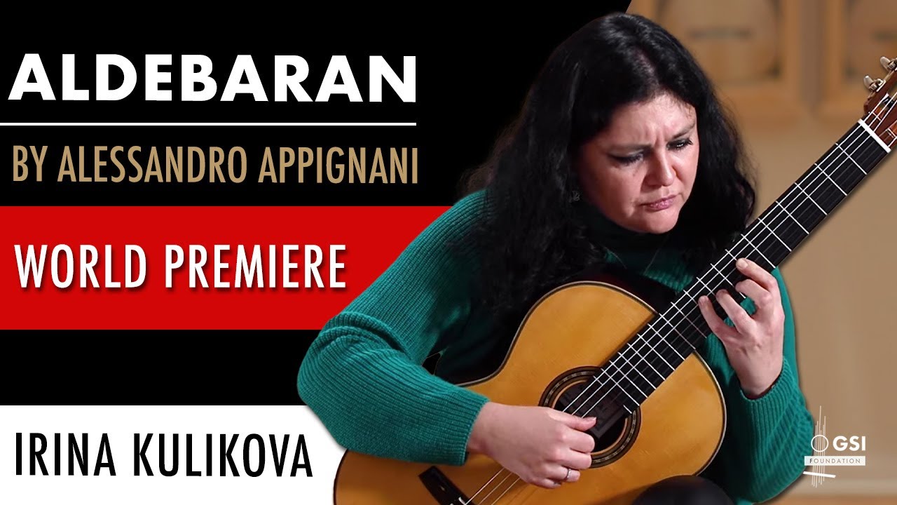 Irina Kulikova performs "Aldebaran" by Alessandro Appignani on a 2023 ...