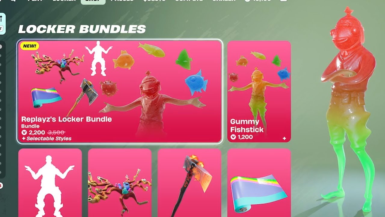 *NEW* REPLAYZ LOCKER BUNDLE | Fortnite Item Shop [March 2nd, 2025 ...