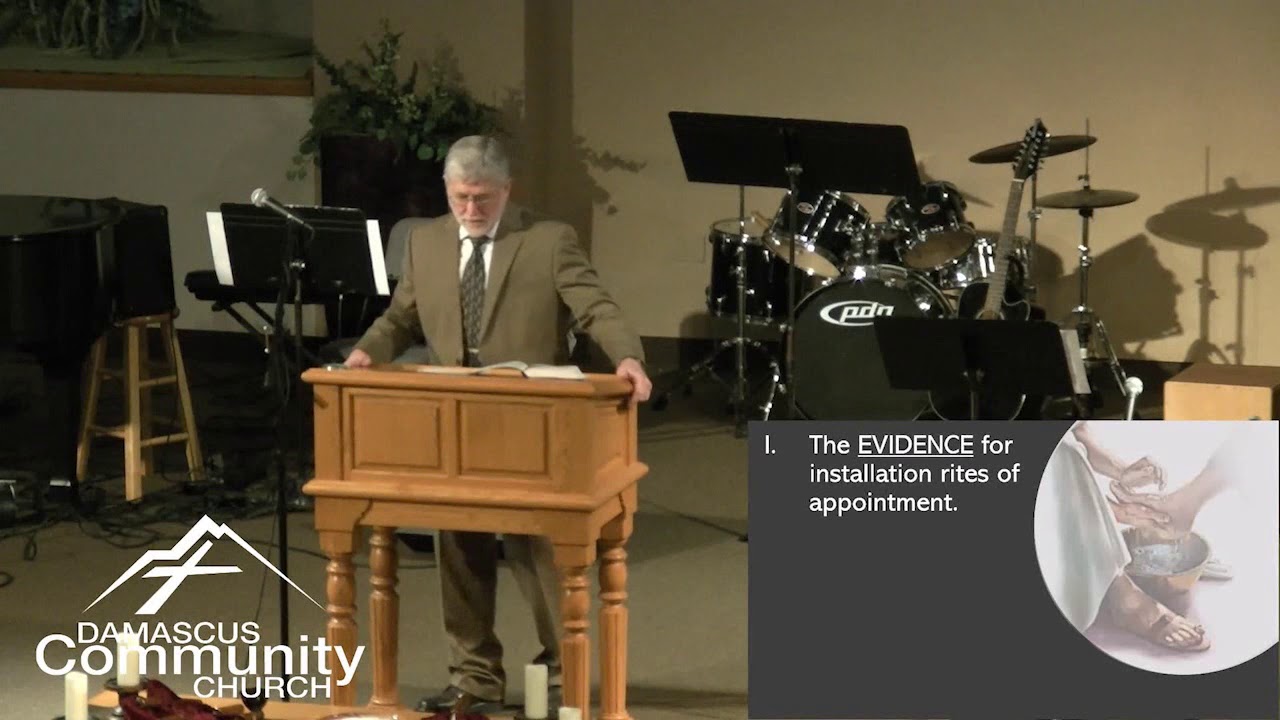 "Appointing Servants for Jesus' Church"; Pastor Steve Hardy, January 5 ...