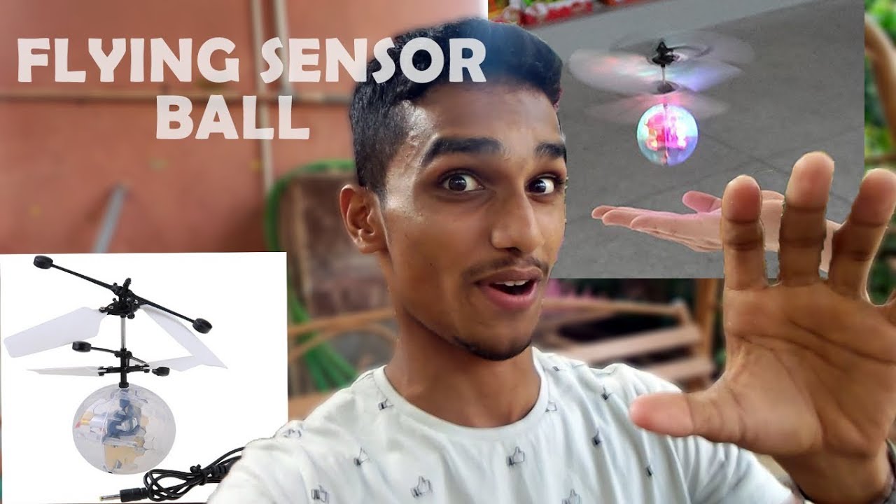 FLYING SENSOR BALL just like DRONE! - YouTube