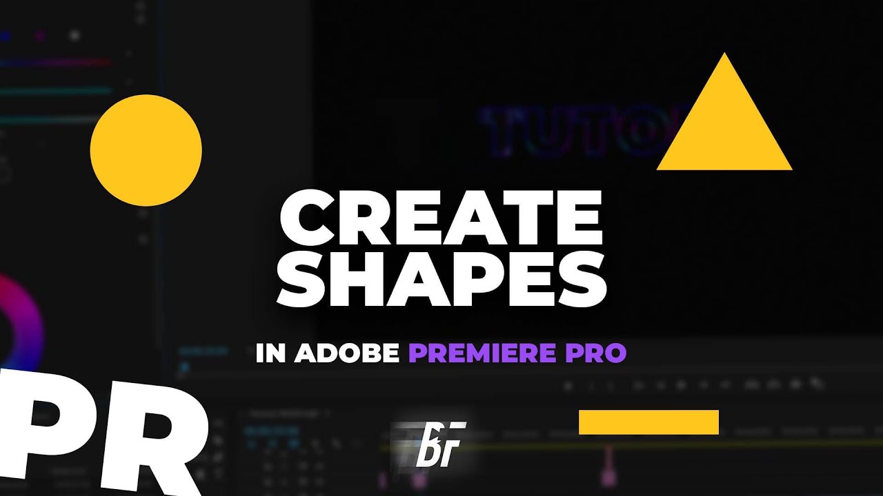 Get Creative With Shapes In Adobe Premiere Pro - YouTube