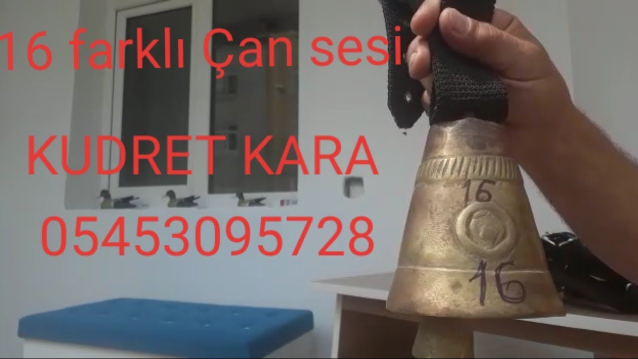 16 farklı Çan sesi (Kudret Kara - YouTube