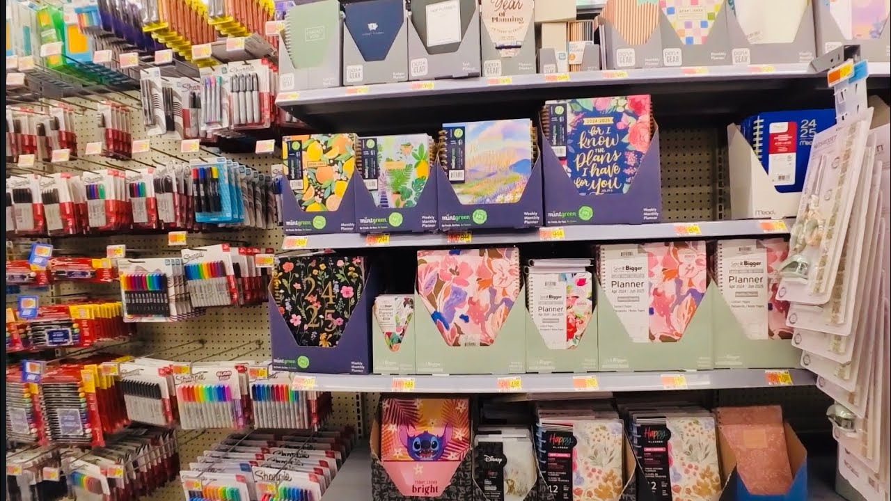 📚📓School office supplies in walmart #schoolsupplies notebooks pens ...