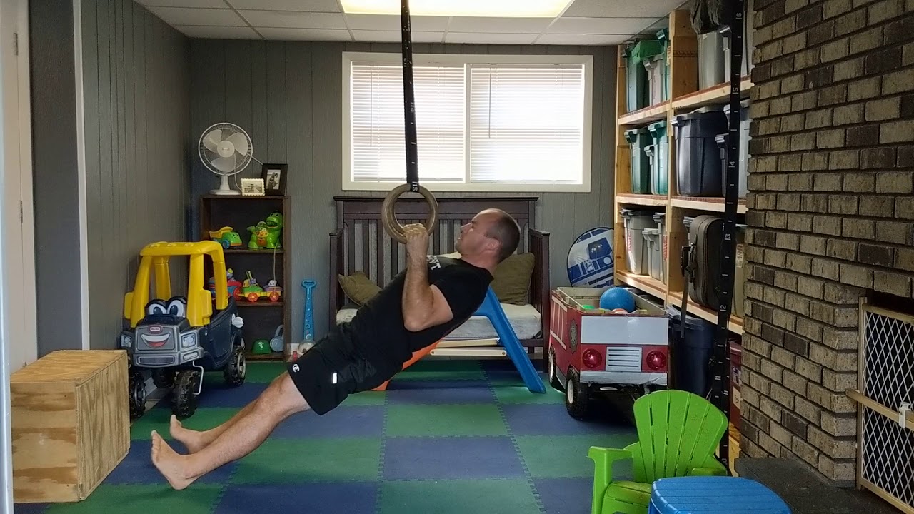 How to do a Bodyweight Row - YouTube