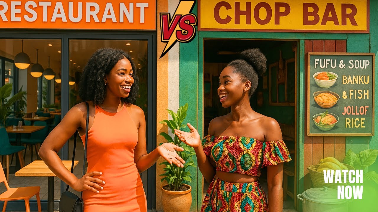 Chop Bar vs Restaurant !!! - YouTube