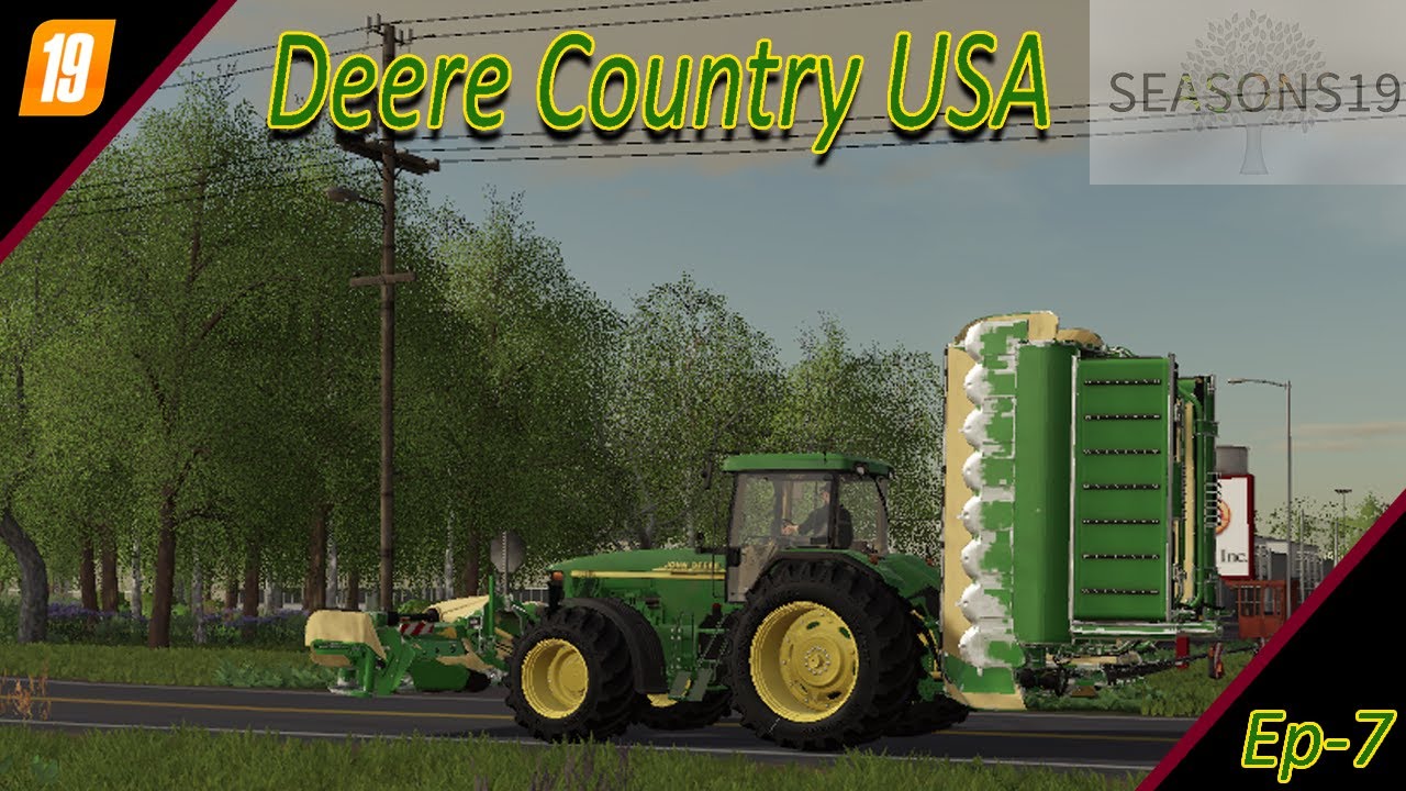 Ep-7 Deere Country USA Fs19 - YouTube