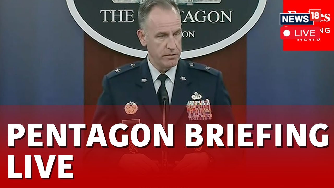 US Pentagon Press Secretary Major General Pat Ryder Conducts A News ...