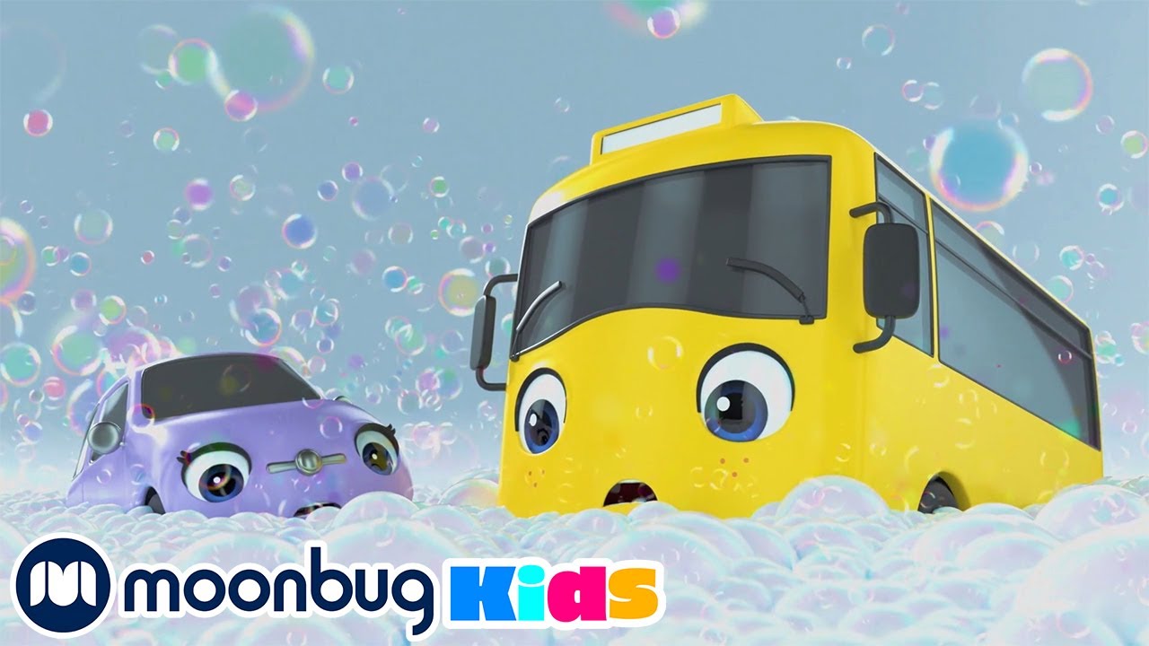 Buster's Bubble Bath | Bath time With Buster | Go Buster | Bus Cartoons ...