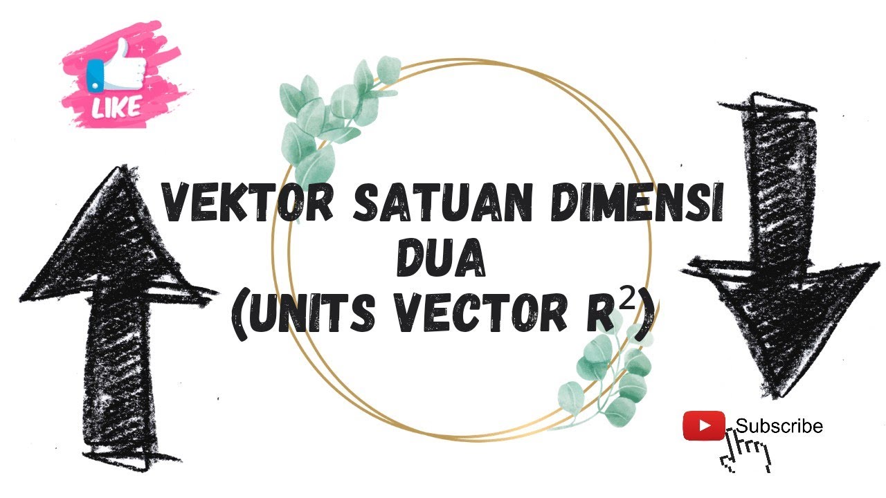 Vektor Satuan Dimensi Dua | Units Vector R² - YouTube