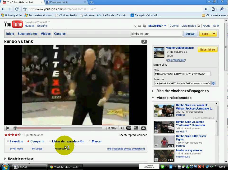 como compartir videos de you tube en el facebook - YouTube