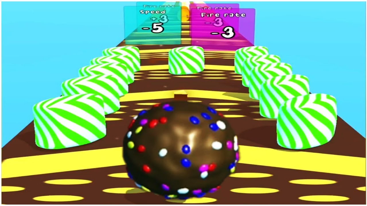 Candy Shooter Run - Gameplay Walkthrough - Levels 1-15 - YouTube