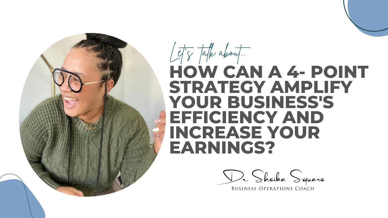How Can a 4- Point Strategy Amplify Your Business's Efficiency and ...