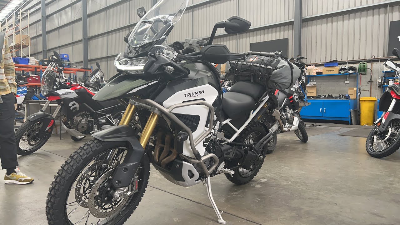 Tiger Territory Triumph Tiger 1200 Rally Explorer - YouTube