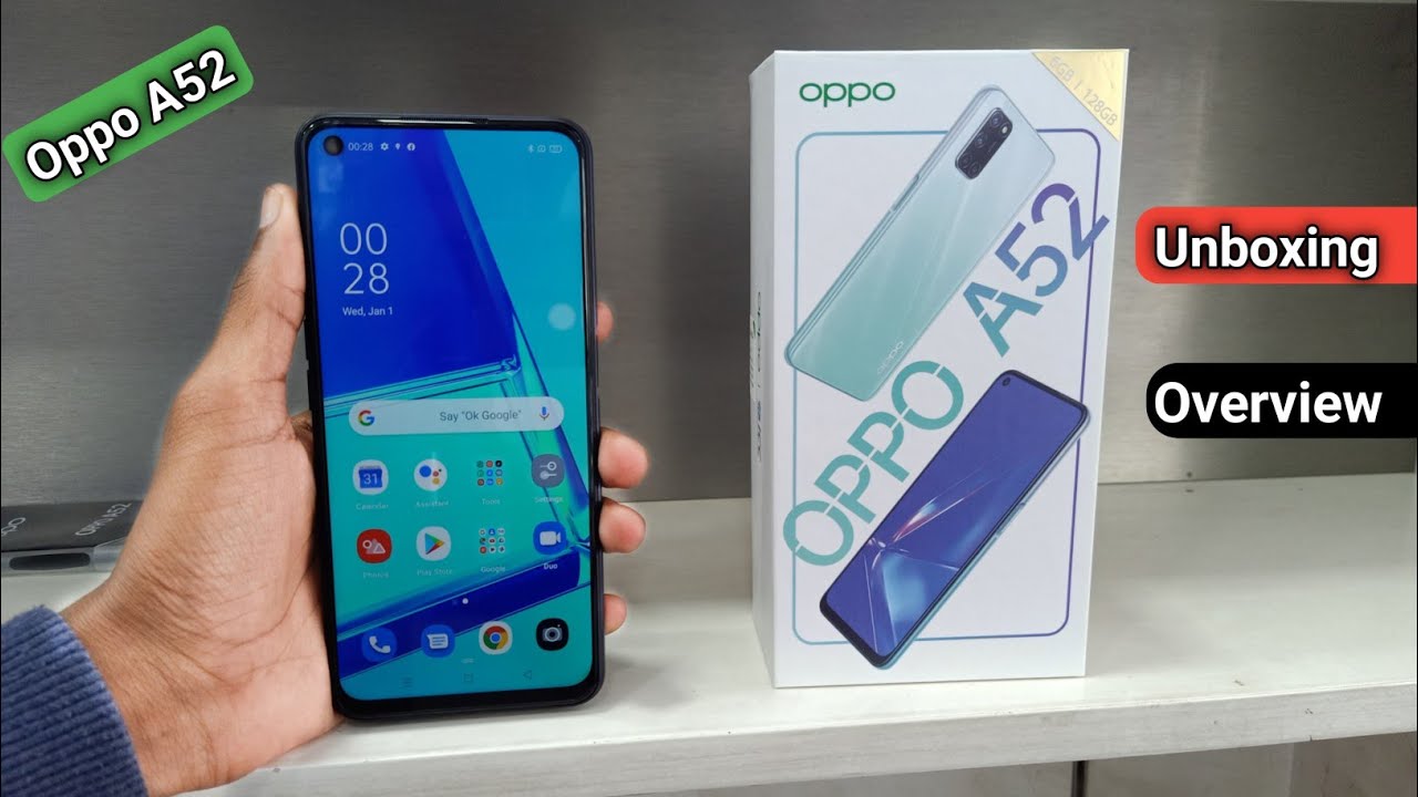 Oppo A52 Unboxing & First Impressions 💪📱 - YouTube