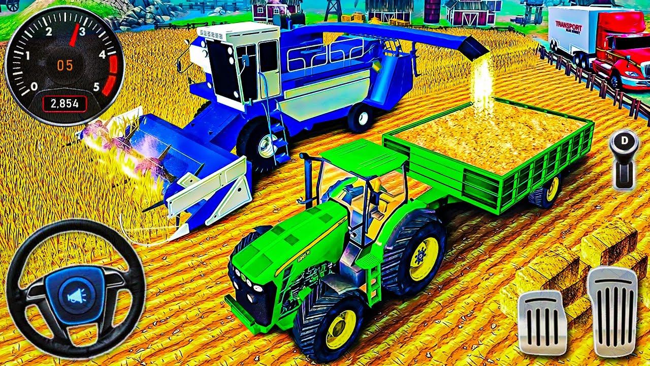 Tractor Farm Simulator - Grand Farming Transport Walkthrough - Android ...