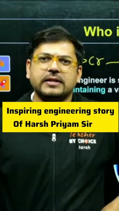 Inspiring Engineering Story of HARSH PRIYAM #shorts #harshsir # ...