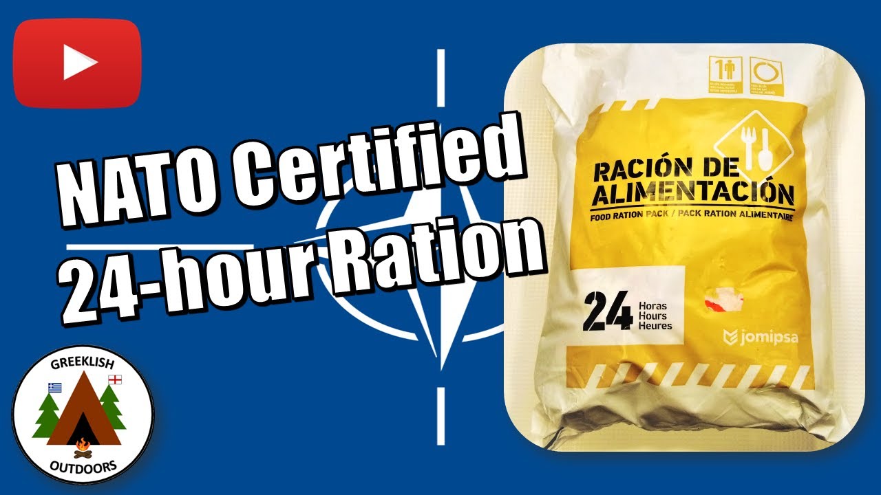 NATO Certified 24-hour Ration - So Much Food!! - YouTube