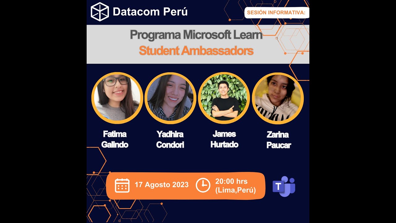 Sesión informativa: Programa Microsoft Learn Student Ambassadors - YouTube