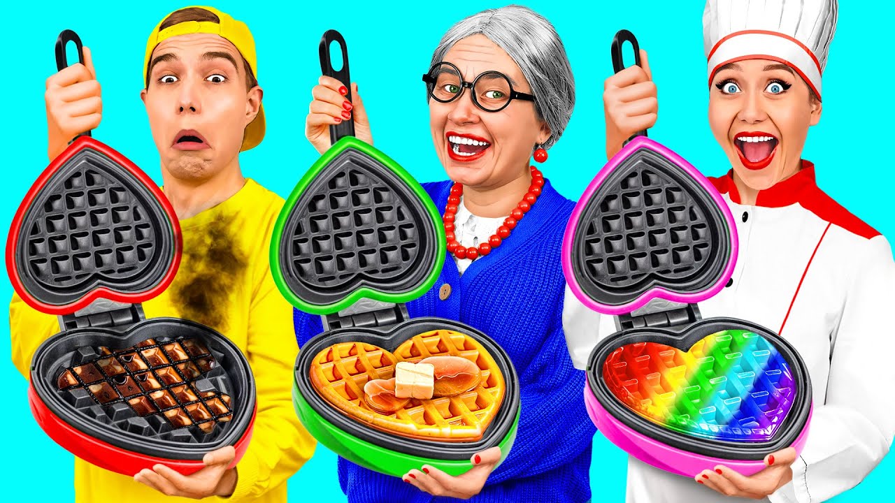 Me vs Grandma Cooking Challenge | Funny Challenges by TeenTeam - YouTube