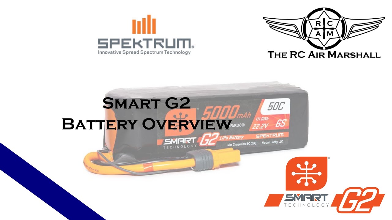 NEW Spektrum SMART G2 Batteries Overview! - YouTube