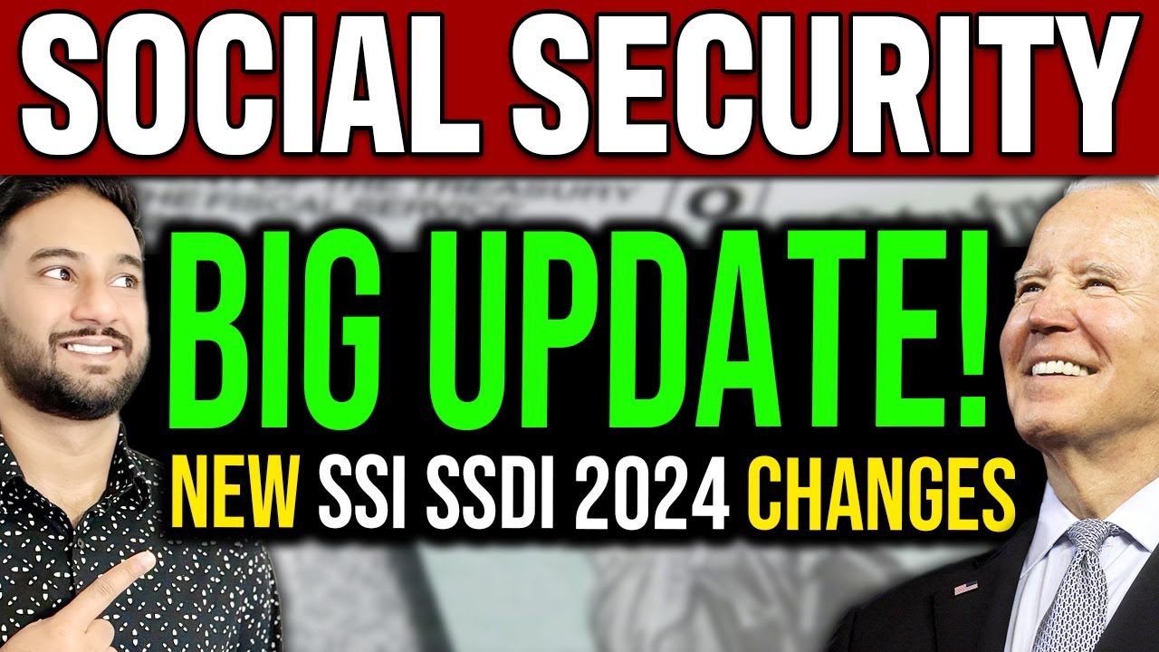 ‎️‍🔥 SHOCKING: SSI SSDI 2024 CHANGES! Big Social Security Update | MUST ...