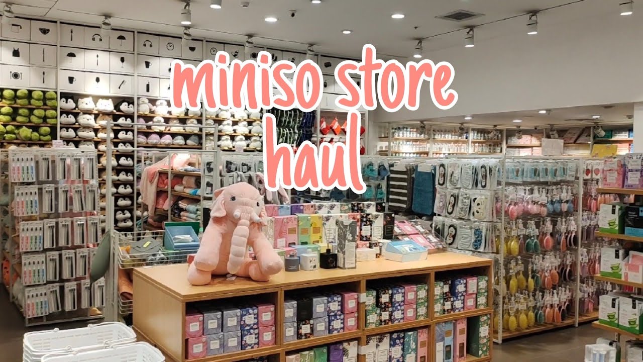 vlog•Miniso haul🛍️Beauty products💅brushes ,perfumes,shopping⭐,cute toys ...