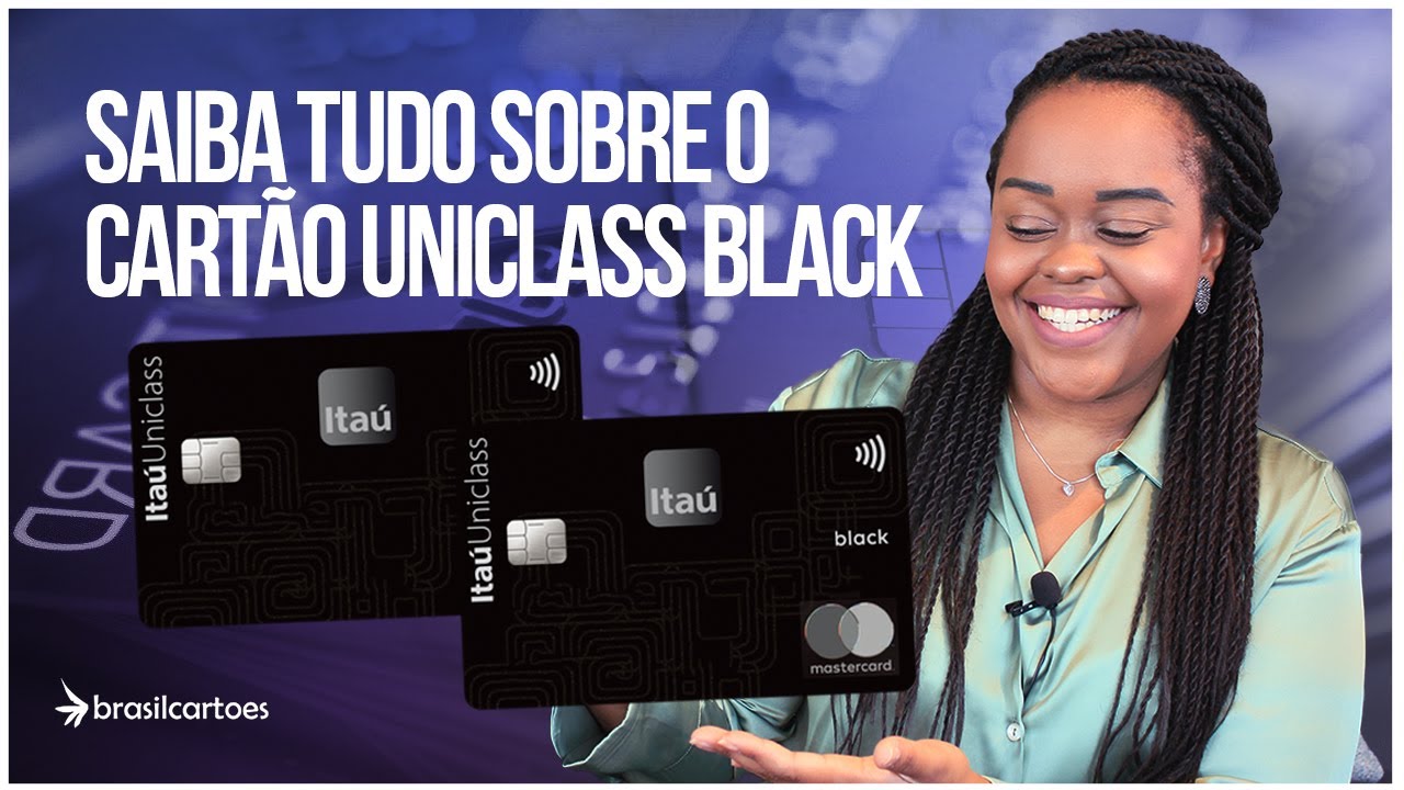 Cartão de Crédito - Itaú Uniclass Black - YouTube
