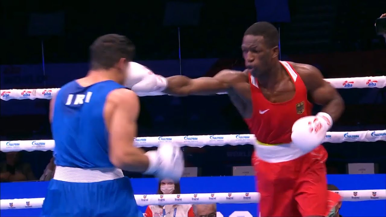 Day 8 (75kg) SCHUMANN Kevin (GER) vs MOUSAVI Seyedshahin (IRI) | AIBA ...