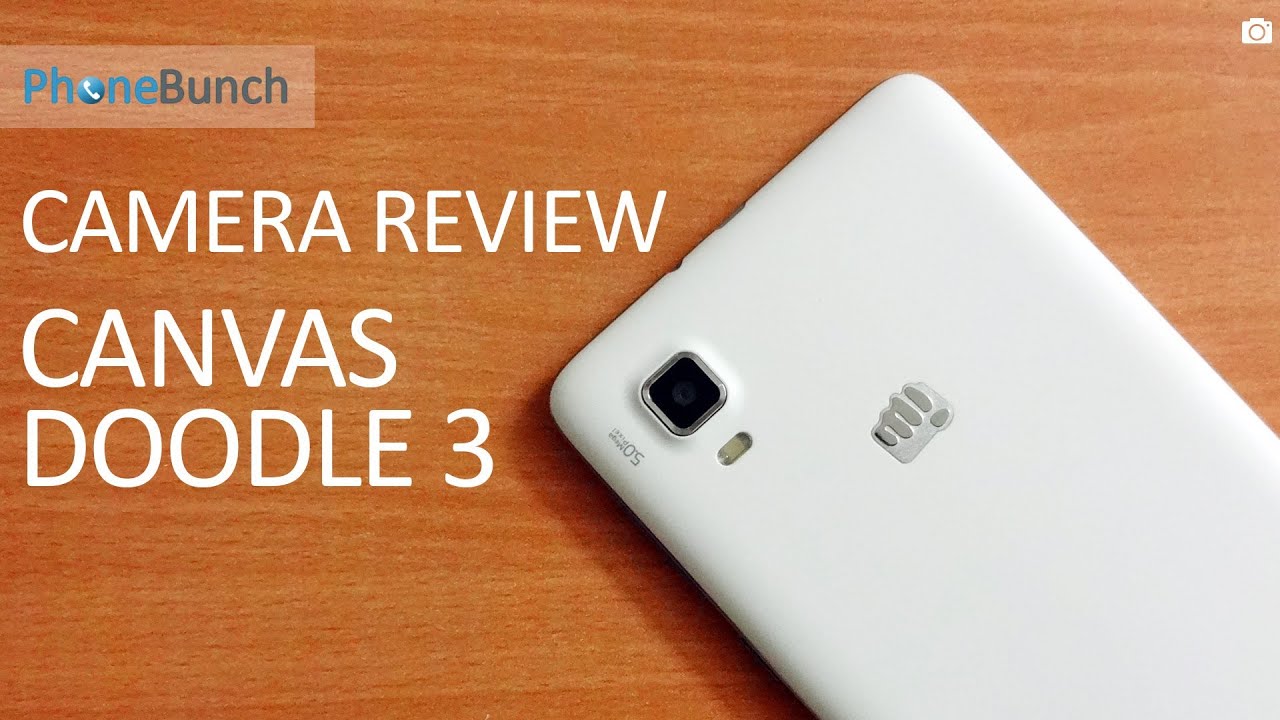 Micromax Canvas Doodle 3 A102 Camera Review - YouTube