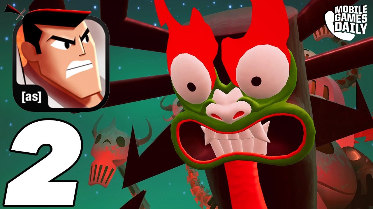 SAMURAI JACK Battle Through Time Gameplay Walkthrough Part 2 - Stage 2 ...