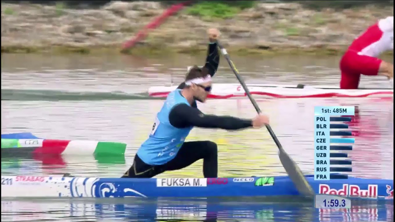 FINAL A - C1 1000 MEN WORLD CHAMPIONSHIPS CANOE SPRINT RACICE 2017 ...