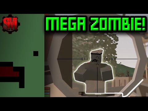 TAKING ON MEGA ZOMBIE - Unturned Multiplayer Gameplay Highlights Ep1